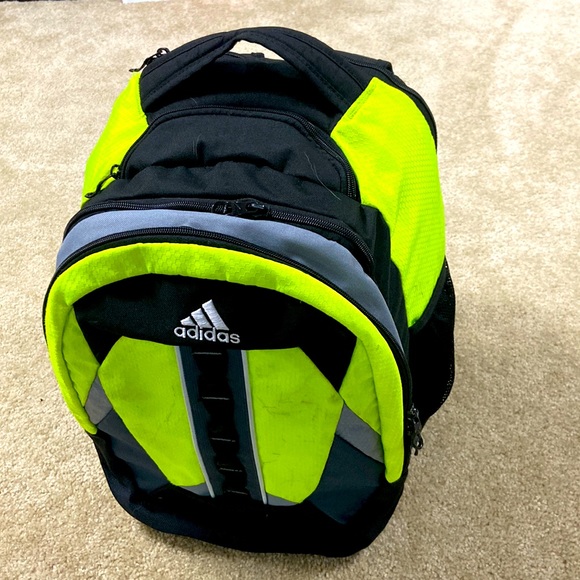 adidas | Bags | Adidas Extra Large Heavy Duty Padded Backpack Traveler ...